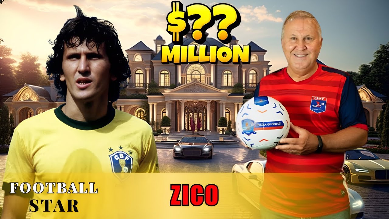 Untold Story of Zico | Brazilian Football Legend, National Age, Now ...