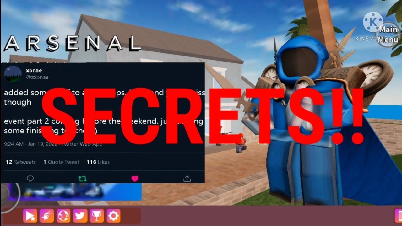 ARSENAL NIGHTS EDGE EVENT UPDATE || SECRETS IN THE MAPS!! - YouTube