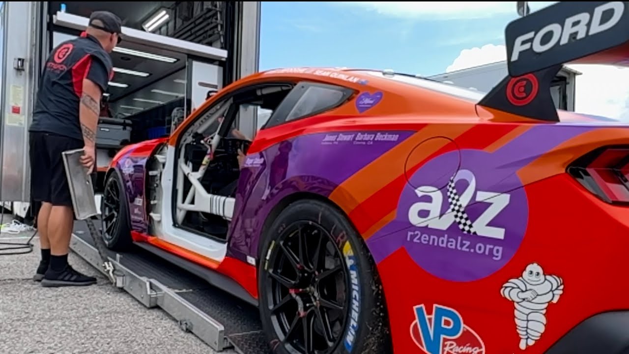 IMSA Canadian Tire Motorsports Park, Its Load in Day! - YouTube