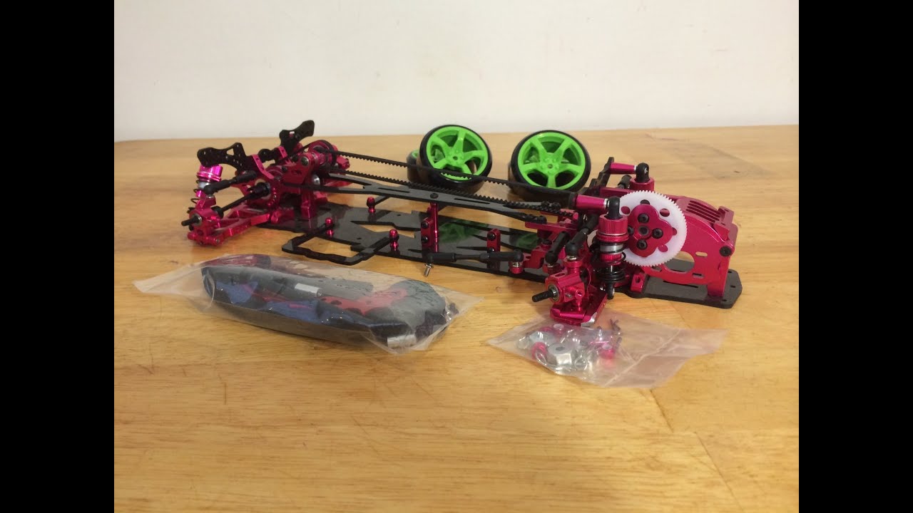 Unboxing my New Sakura D3 CS Drift full Carbon Aluminum Option - YouTube