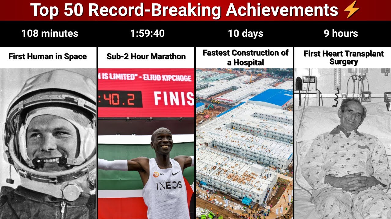 Fastest Things Humans Have Ever Done – Top 50 Countdown - YouTube