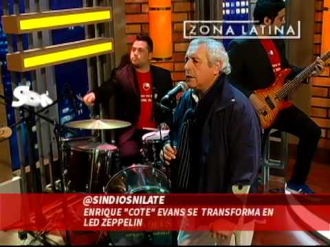 Enrique "Cote" Evans se transforma en Led Zeppelin // Zona Latina - YouTube