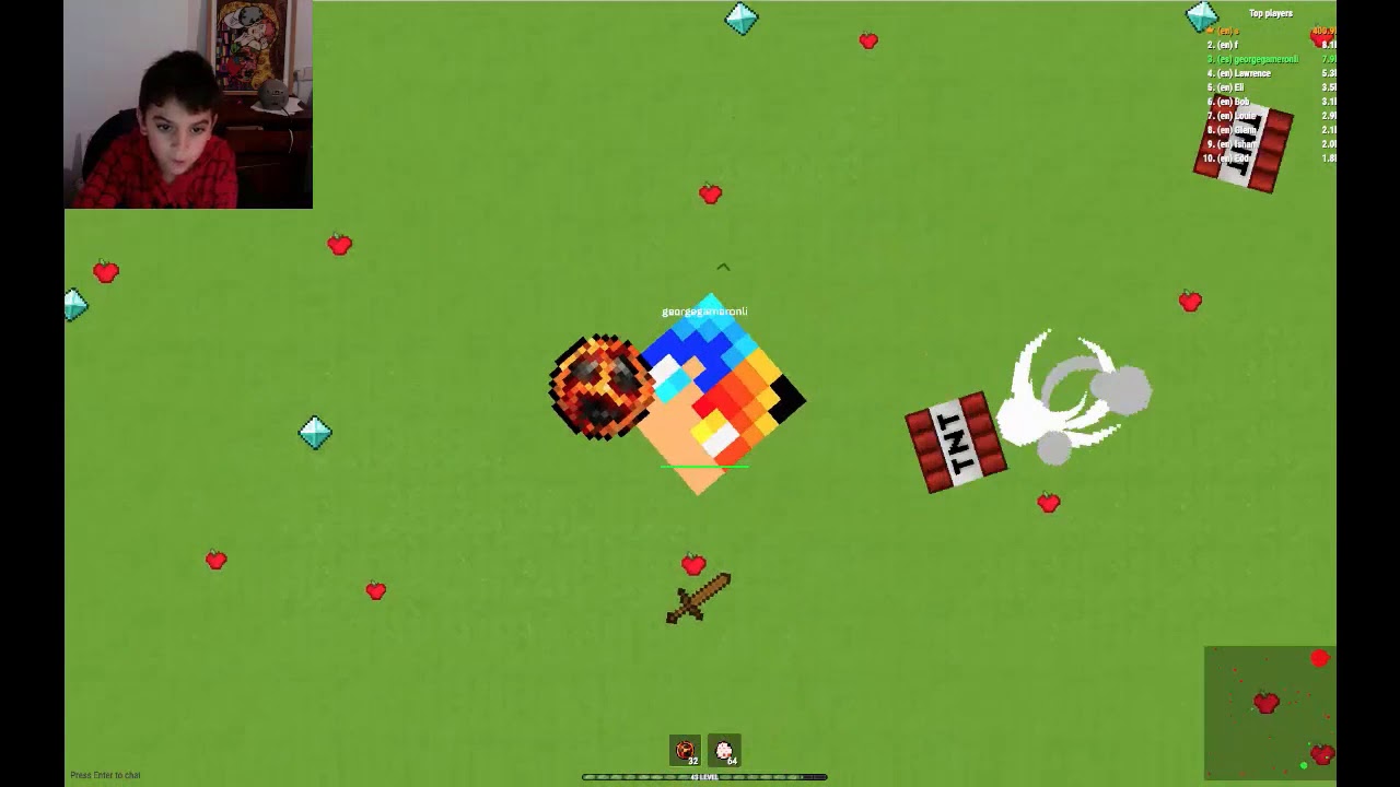 George Gamer plays Crazy steve io - YouTube