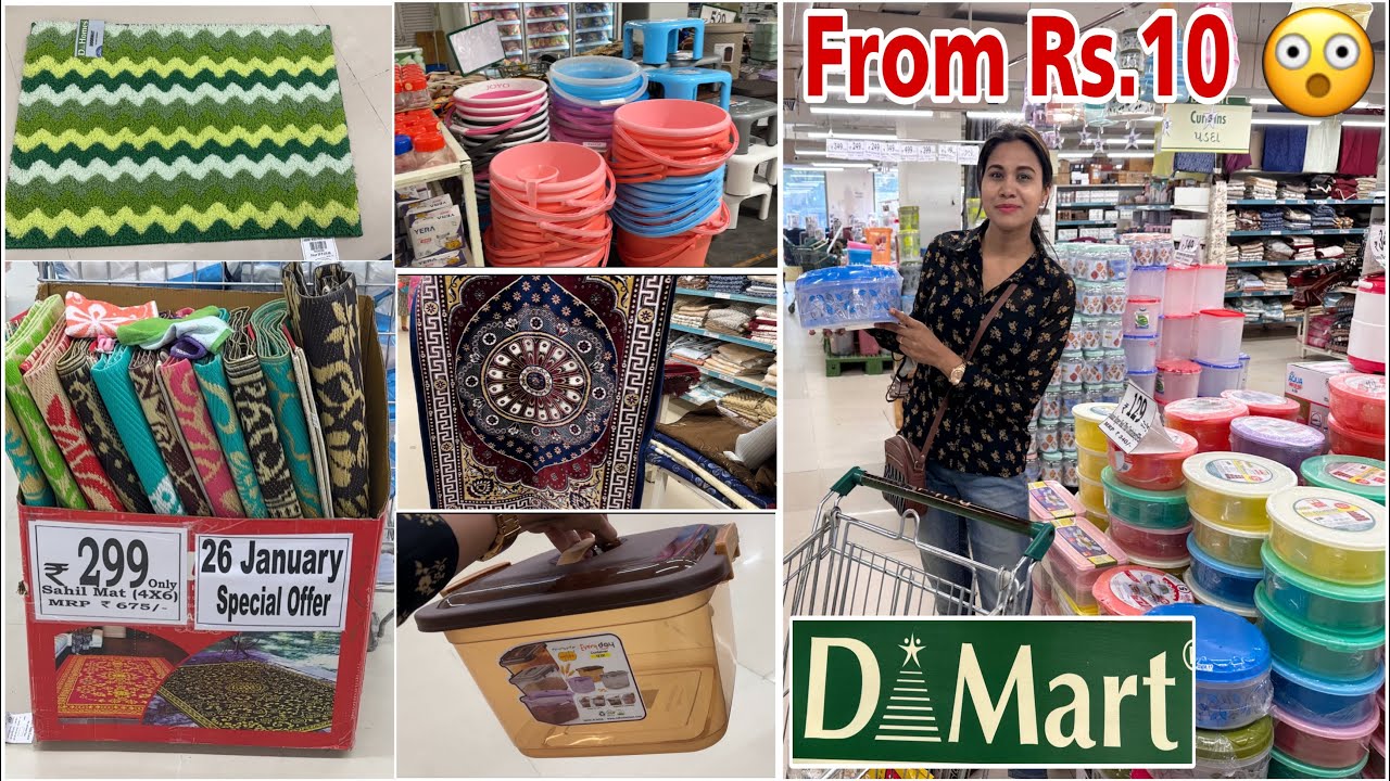 Dmart Latest Republic Day Sale Offers From Rs.10😱| Dmart Latest Offers ...
