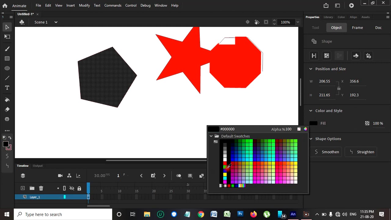 COMPUTER - (ANIMATE CC , 43 th PART)(BY SANJAY SHARMA)(TOOLS USING ...