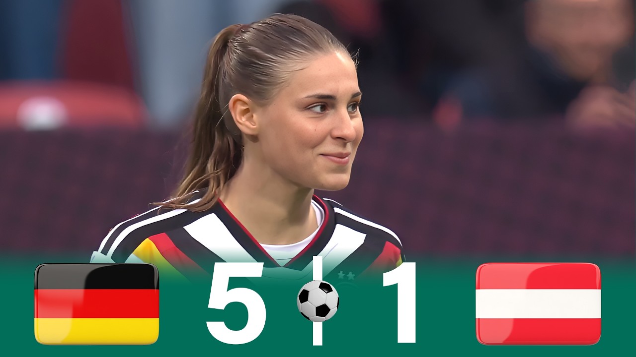 Germany vs Austria | Ruthless Germany destroy Austria | World Cup ...