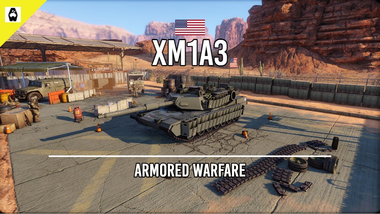 🇺🇸 The Patriot | XM1A3 | Tier X Main Battle Tank | Armored Warfare ...