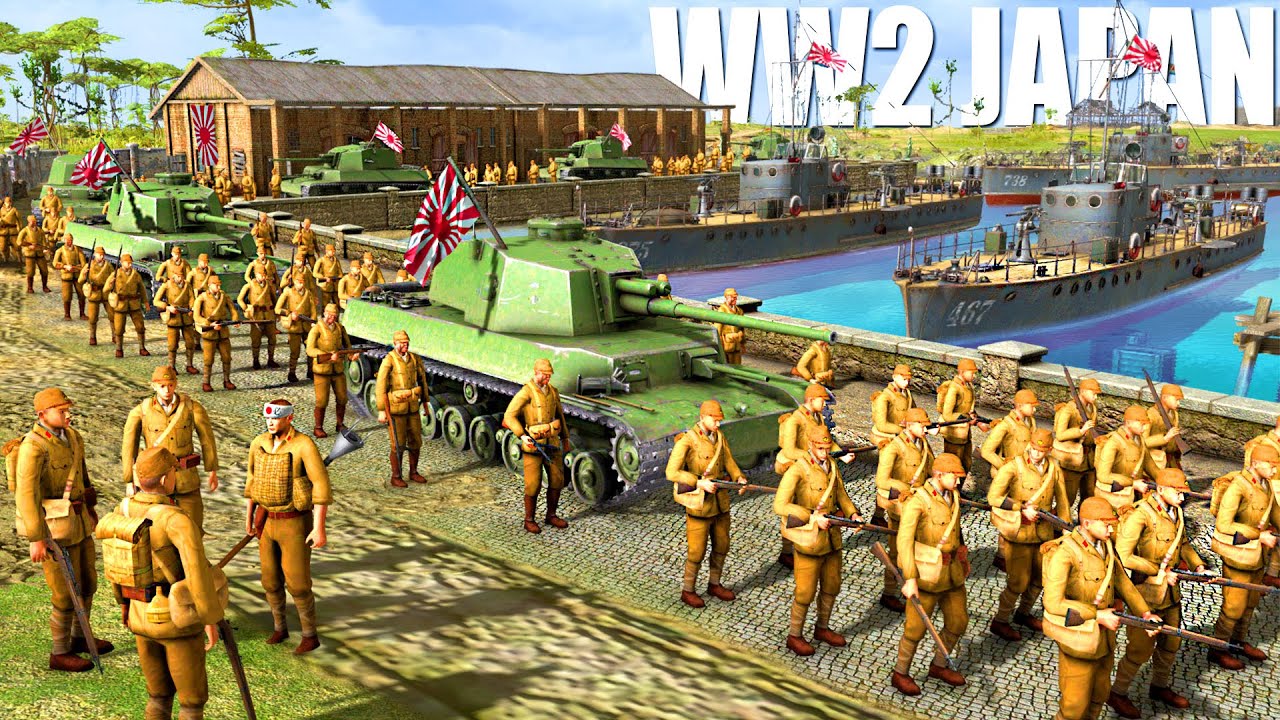 Mobilizing the Full-Power of WW2 JAPAN ARMY in the Pacific Islands ...