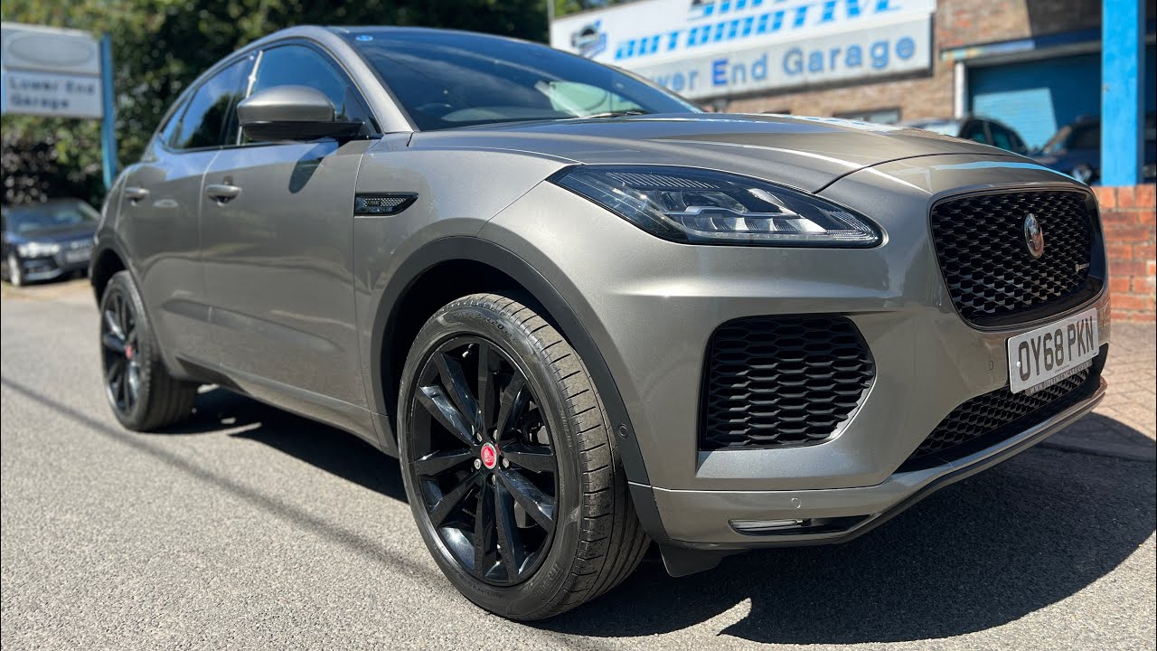 Tour of our 2018 Jaguar E-Pace 2.0 R-Dynamic HSE D AWD Silicon Silver ...