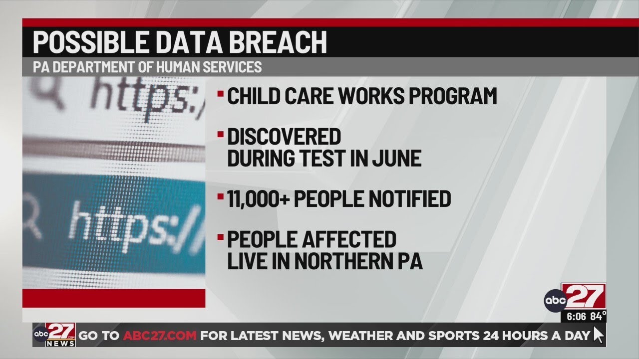 Pennsylvania Child Care Works system accessed by “unauthorized” user ...