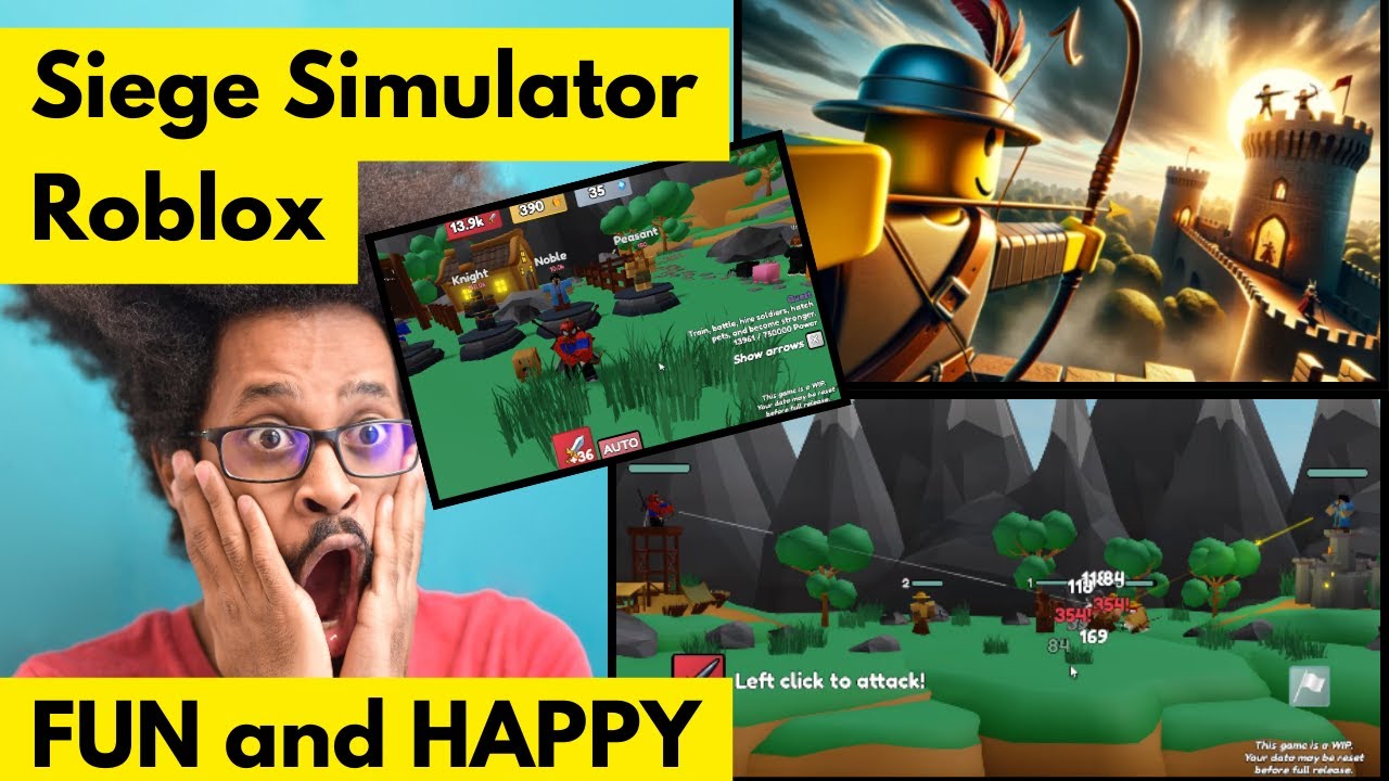 Daily play games ROBLOX Siege Simulator Roblox, May 1, 2024 No Codes but FUN game roblox #roblox ...