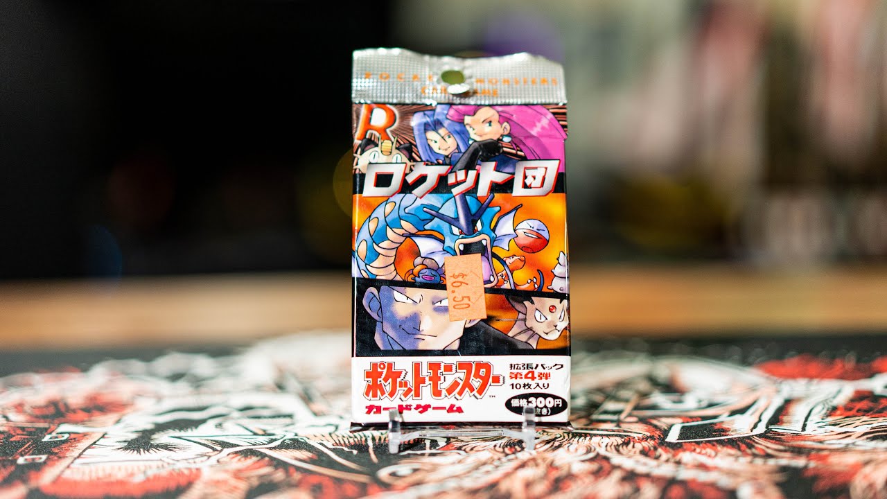 Opening Up a Pack of Japanese Team Rocket! - YouTube