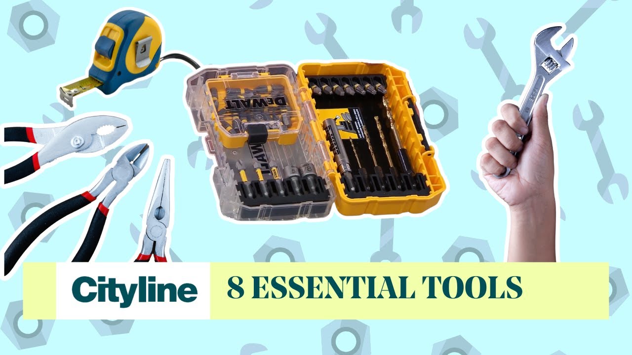8 essential tools to have in your starter toolkit - YouTube