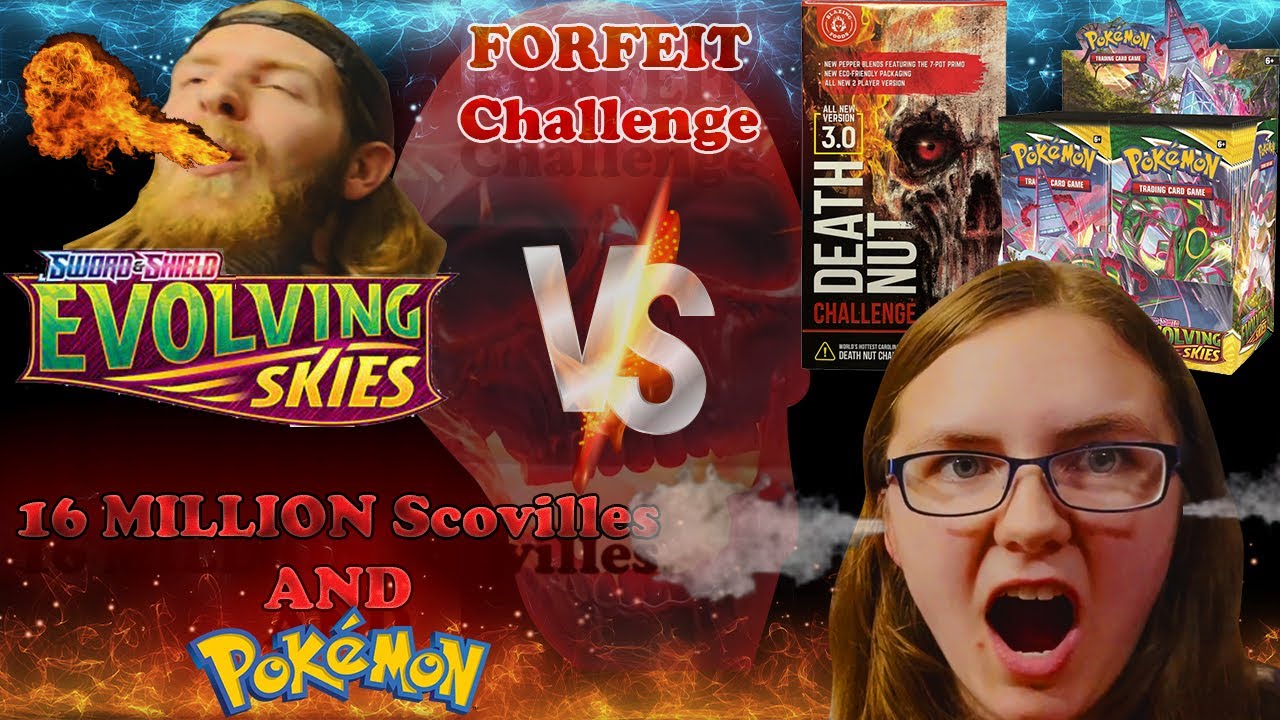 Pokemon Pack Opening Forfeit Challenge Evolving Skies - YouTube