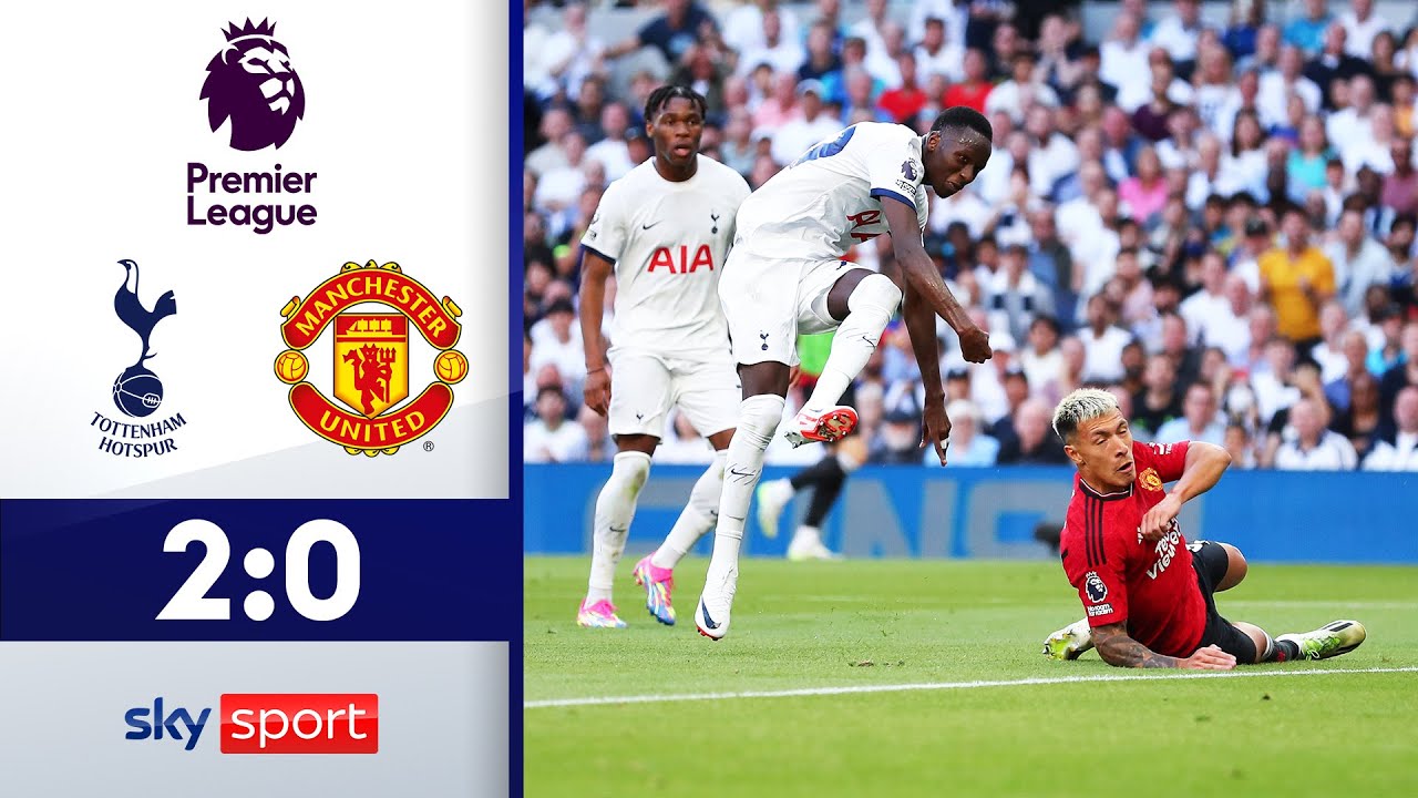 Ohne Kane & Conte: Spurs spielerisch überragend! | Tottenham - ManUnited | Highlights - EPL 23/ ...