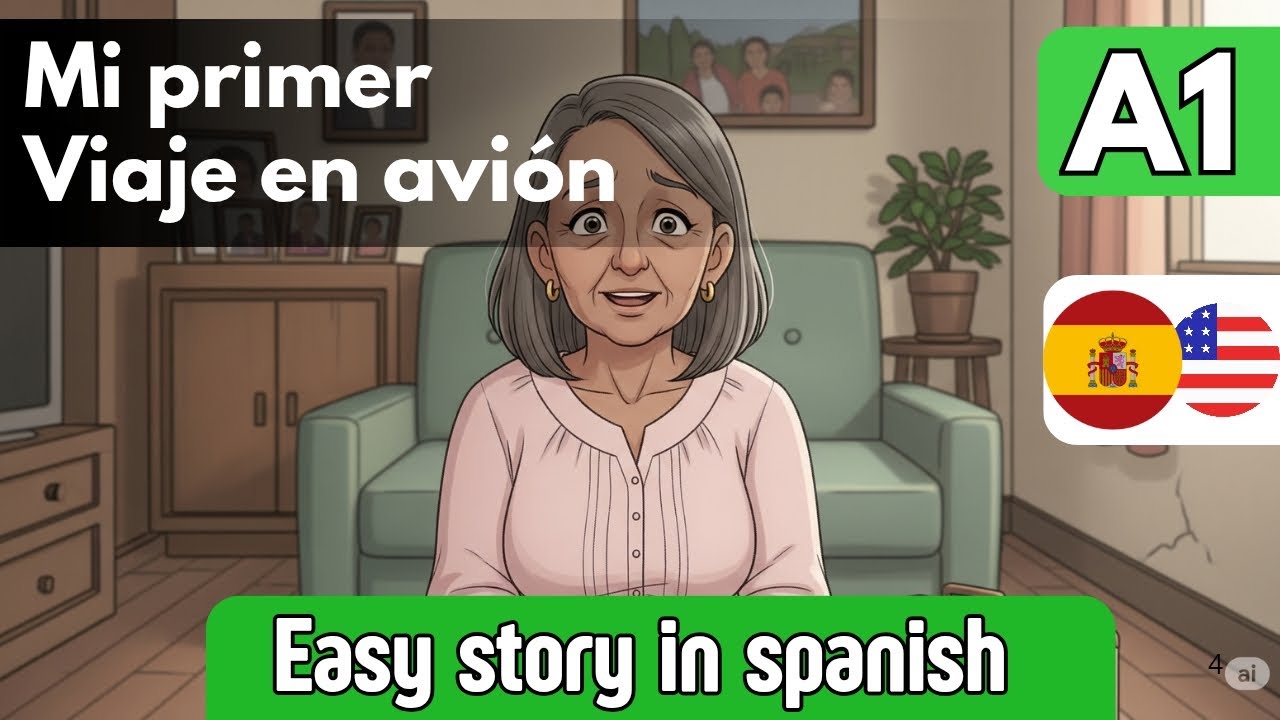 Learn BASIC SPANISH with this Story for Beginners | A1 - A2 | - My ...