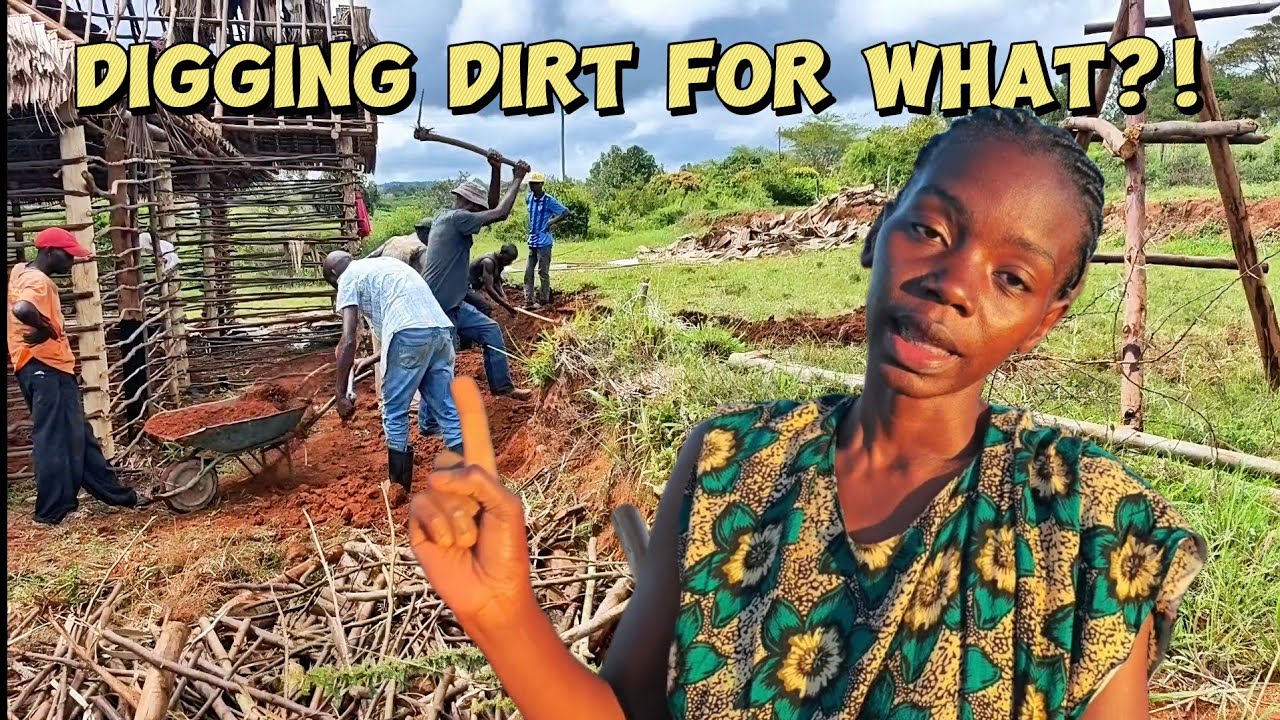 Why Are We Digging Dirt Right Next to Our Village House?! - YouTube