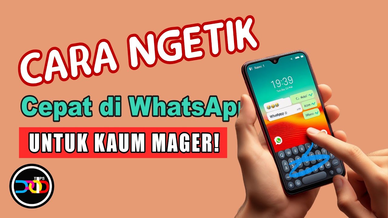 Cara Ngetik Cepat di WA Hp #chat #chatting #ngetikcepat - YouTube