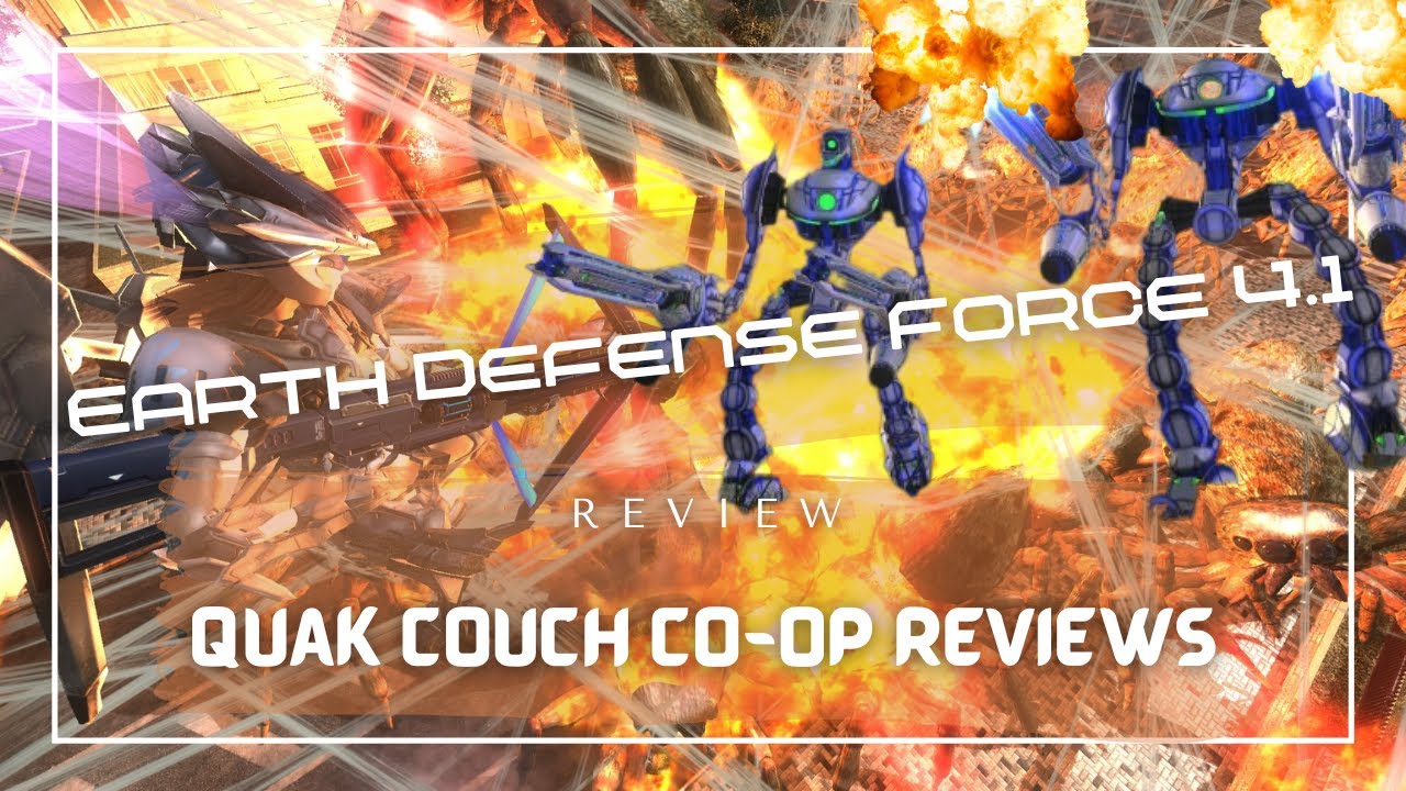 Earth Defense Force 4.1 Co-op Review - YouTube