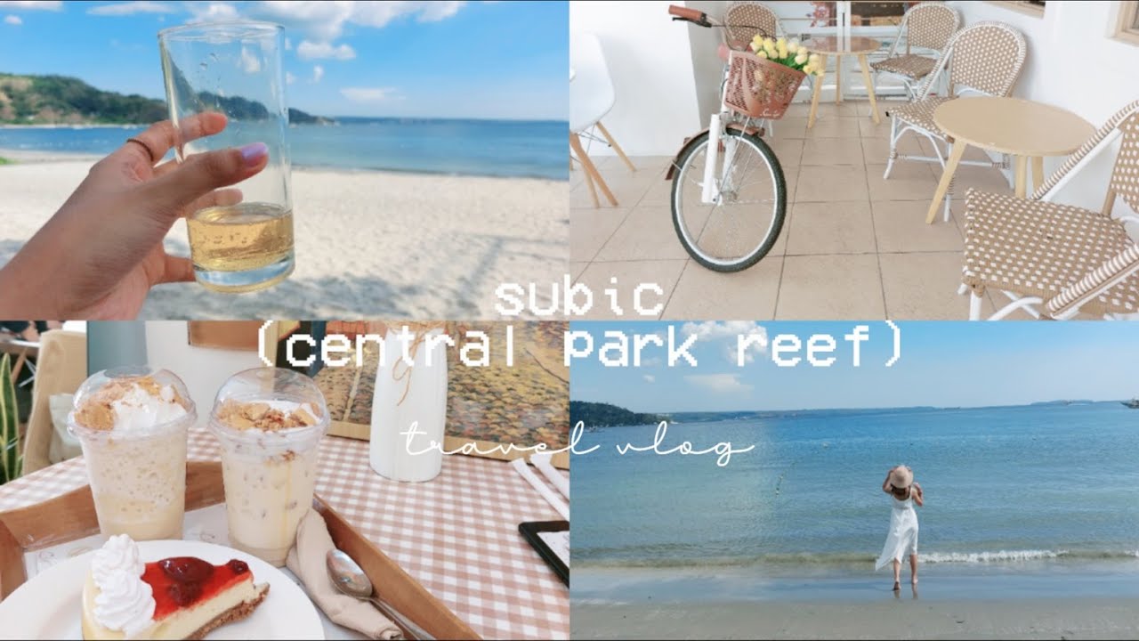 travel vlog | subic (central park reef resort) - YouTube