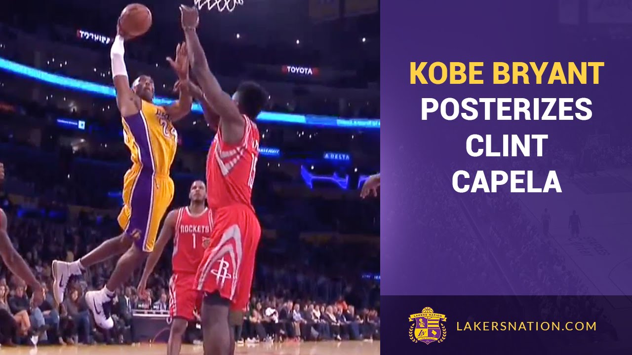 Kobe Bryant Posterizes Clint Capela, Scott Sticks Up for D’Angelo ...