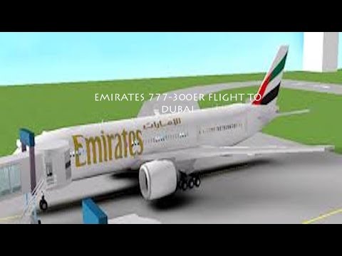 ROBLOX Emirates 777-300ER Flight - YouTube