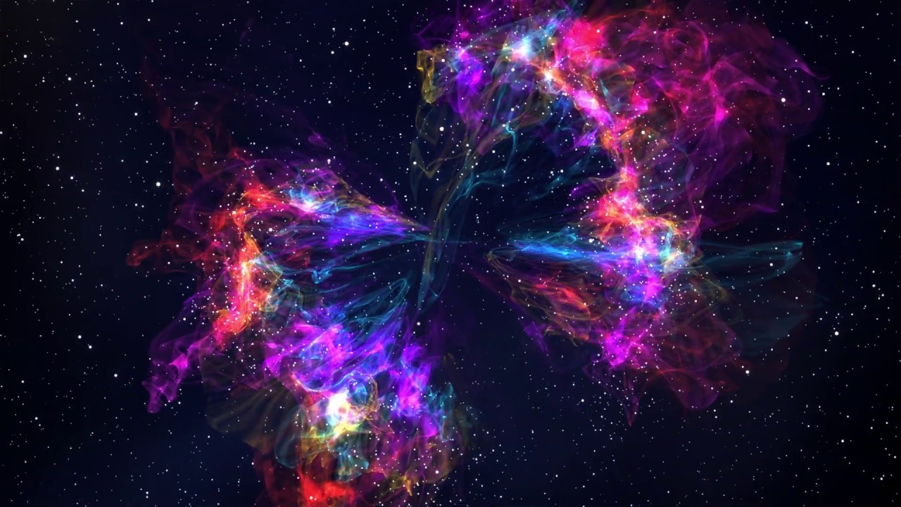 Rainbow Nebula: 4K Nebula Motion Background | Relaxing Motion Graphics ...