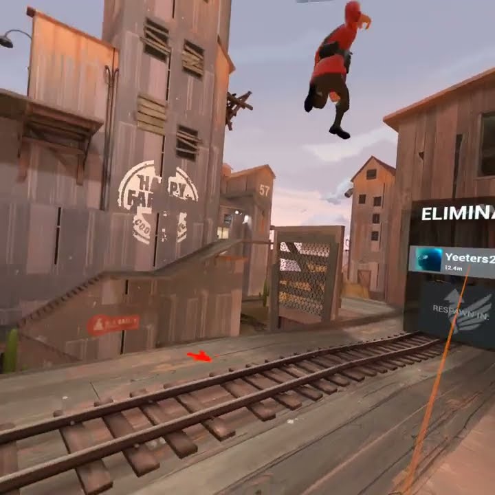 Soldier and Pyro. Fighting - YouTube