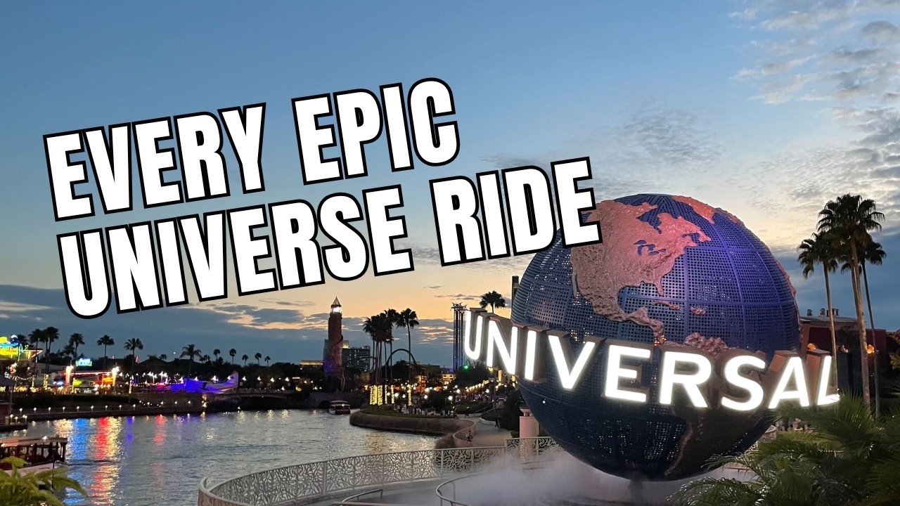 Every Epic Universe Ride with DETAILS (Height Reqs, etc.) - YouTube