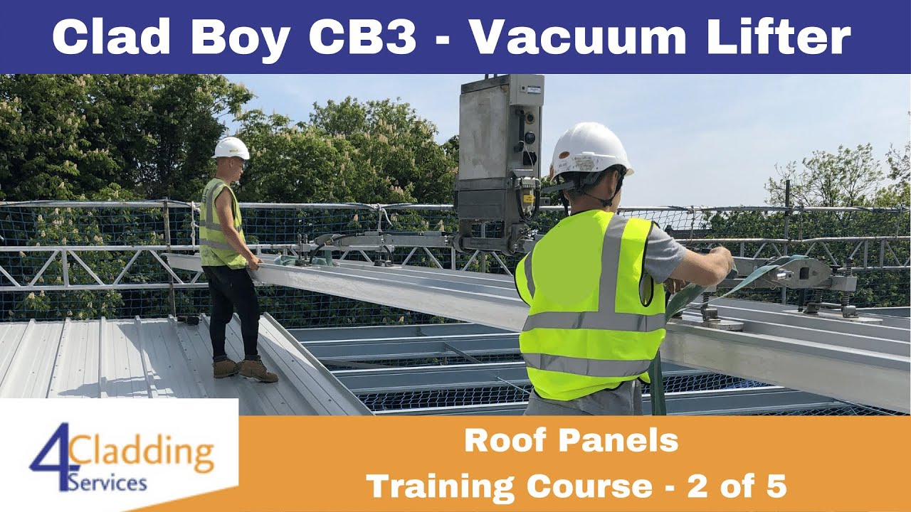 Clad Boy CB3 | Roof Panels | Training Course | Video 2 of 5 | 4 ...