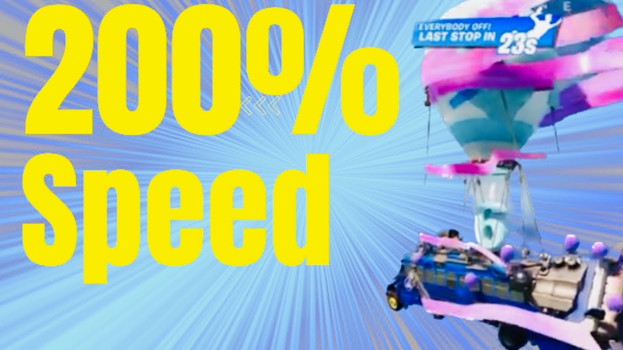 200% Speed | Fortnite Collaboration | Fortnite Gameplay - YouTube