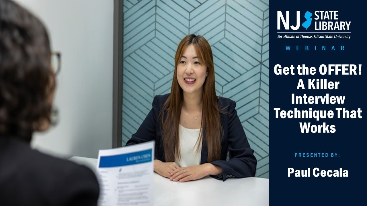 Get the OFFER!: A Killer Interview Technique that Works - YouTube