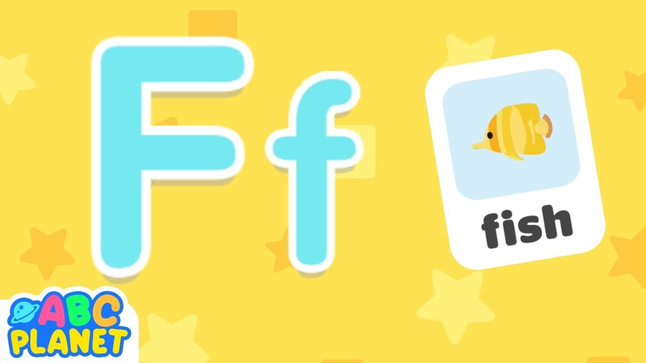 Learn Letter F 🐟 | Recognition and Phonics | Learning the Alphabet with ...