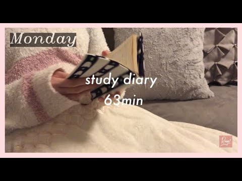 study diary #26 (63min) - YouTube