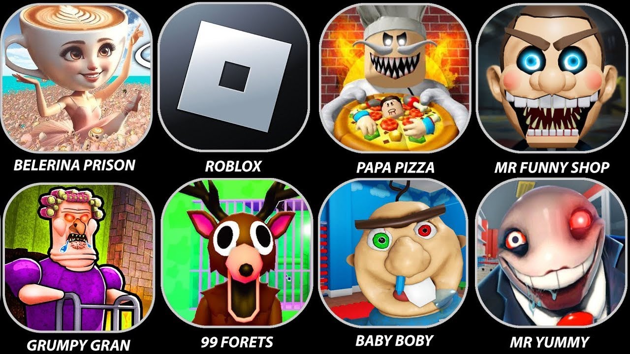 BALENRINA CAPPUCCINA, ROBLOX, PAPA PIZZA'S PIZZERIA, MR FUNNY'S TOY ...
