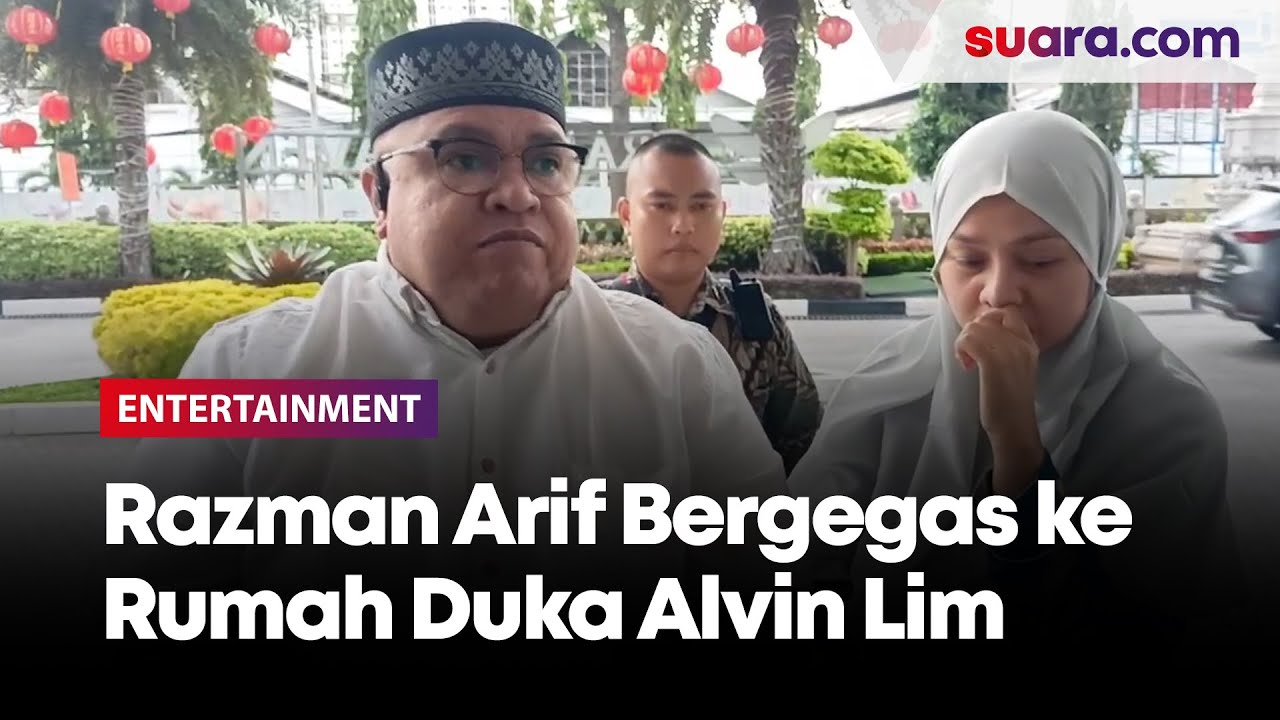 Bergegas ke Rumah Duka Alvin Lim, Razman Arif Nasution Masih Pakai ...
