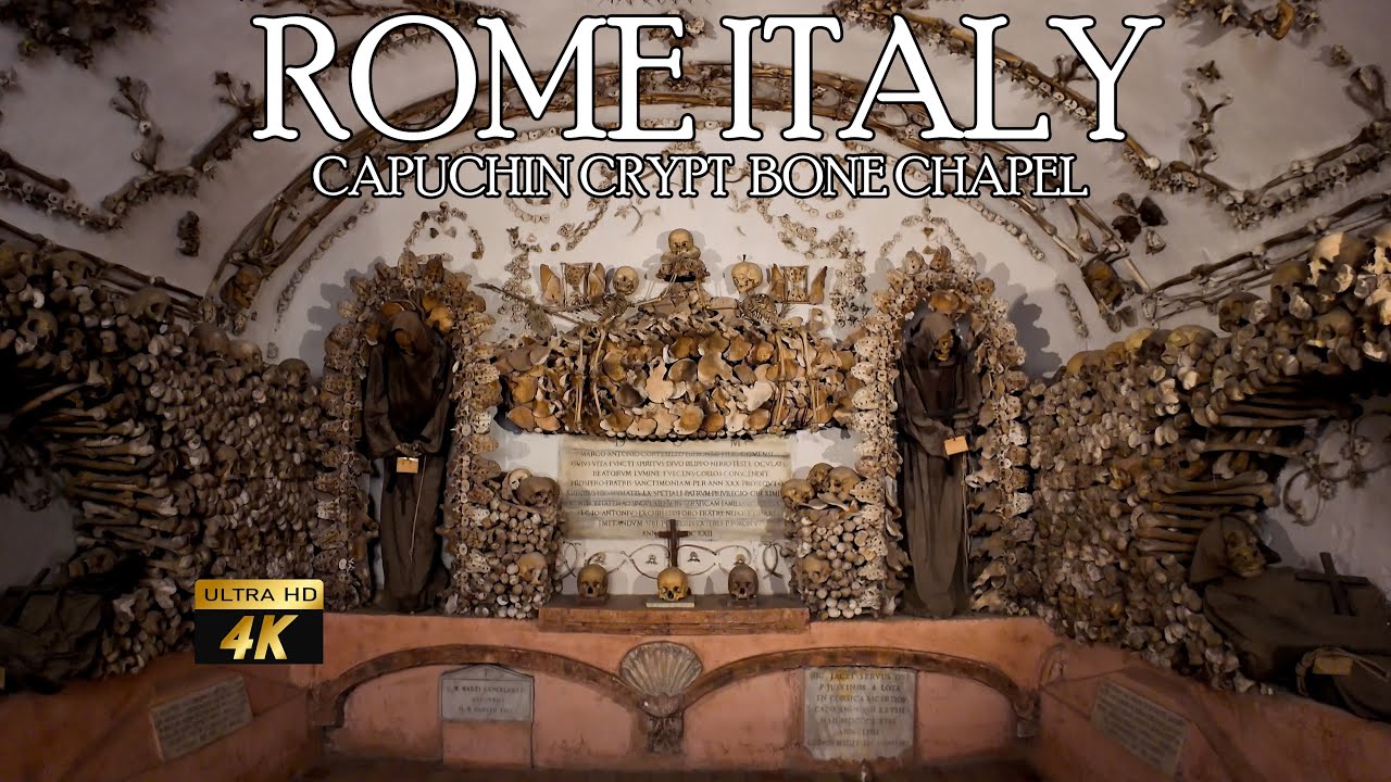 🦴💀 Explore the Capuchin Crypt – Rome’s Bone Chapel of Skulls ...