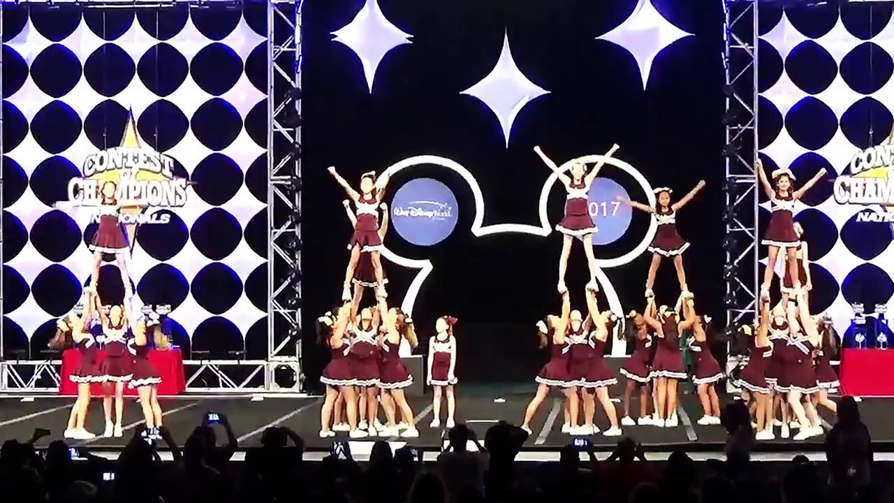 EXPLORER EK8 DISNEY CHEER COMPETITION 3-4-17 - YouTube
