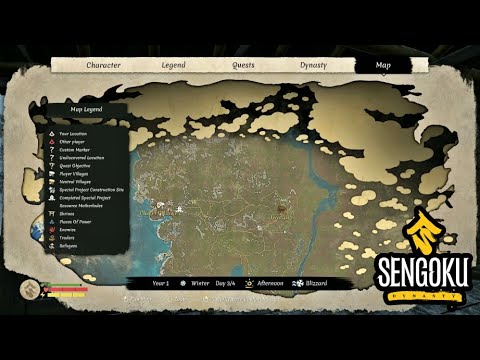 New Update Better Map, Fast Travel and More - Sengoku Dynasty #12 - YouTube