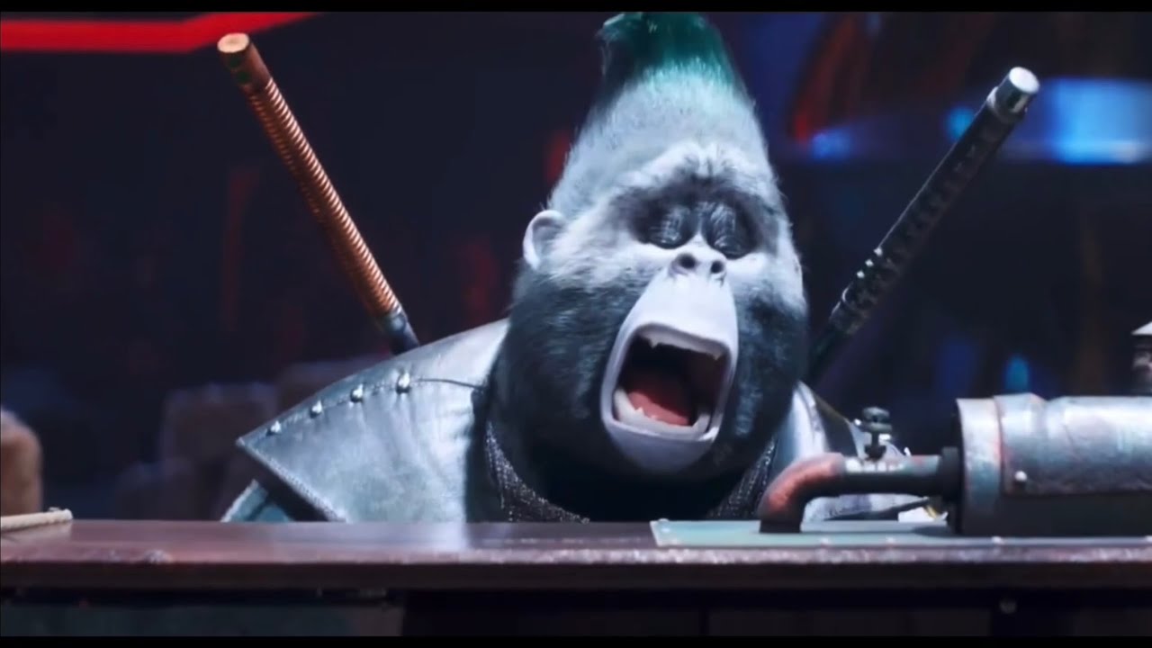 Sing 2 (2021) "A Sky Full of Stars" but there is no background dialogue ...
