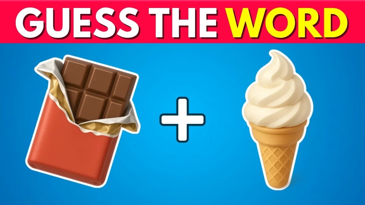 Guess The Word By Emoji! 🧩 | Fun Emoji Puzzle | Emoji Quiz Challenge ...