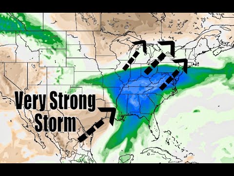 A Powerful Super-Charged Storm Is In The Making (Heavy Rain, Snow And ...