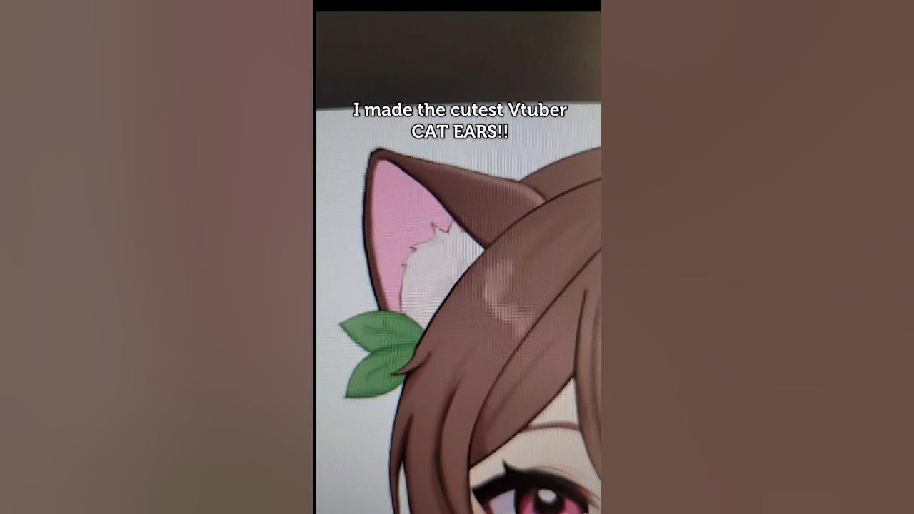 Simple n' cute cat ear rig #vtuber #live2d - YouTube