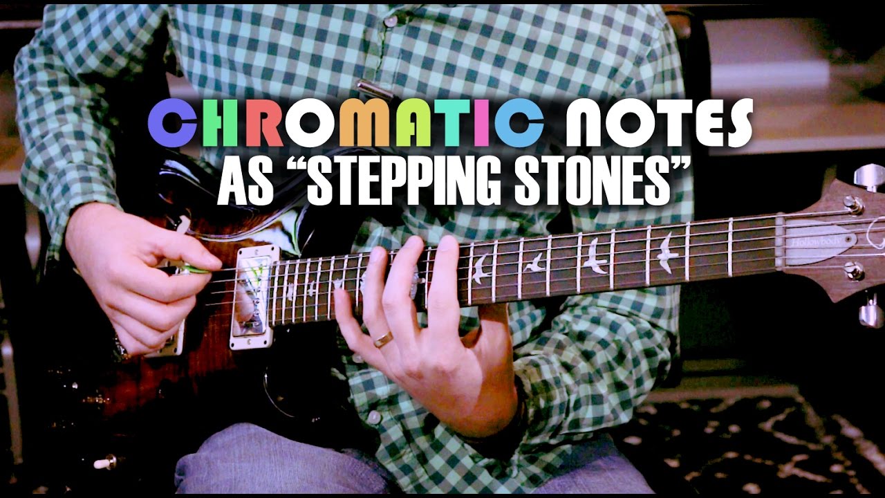 Chromatic Notes Are "Stepping Stones" - YouTube