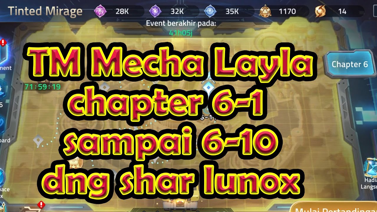 Tinted mirage mla Mecha Layla chapter 6-1 sampai 6-10 besama shar lunox ...
