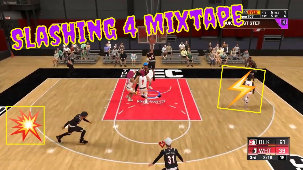 Slashing 4 Mixtape NBA 2K20 l 6'7 PF - YouTube