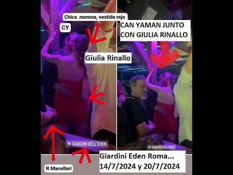 CAN YAMAN CON GIULIA RINALLO GIRLNIGHT COMPANY JUNTOS NIGHTCLUB ...