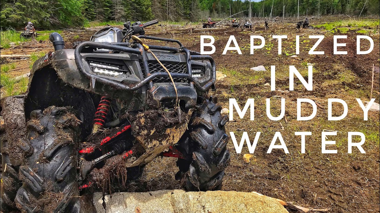 Crazy Swamp Action - Built Honda Fourtrax, Can-am Outlander - ATV ...