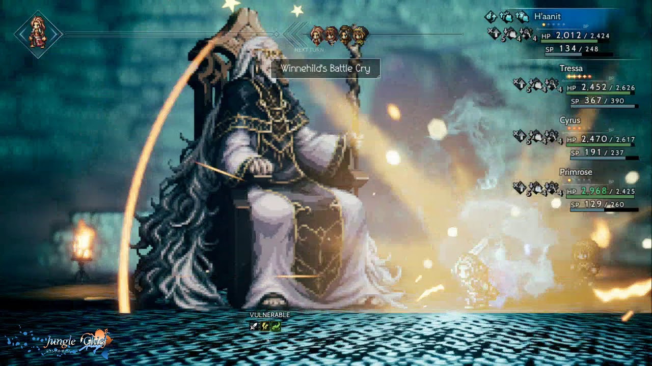 Octopath Traveler - Dreisang, the Archmagus - Optional Boss - YouTube