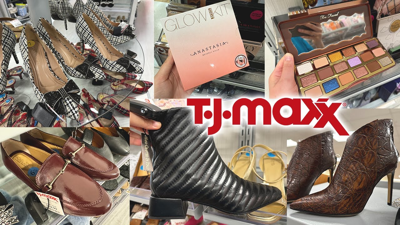 TJ MAXX NEW SEASON WOMEN'S SHOES 🌹 GREAT MAKE-UP FINDS - YouTube
